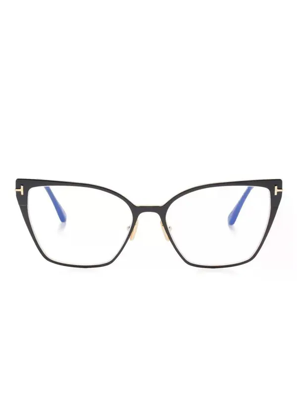 TOM FORD Butterfly-frame Glasses - Black