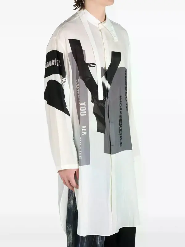 Yohji Yamamoto Printed Shirt