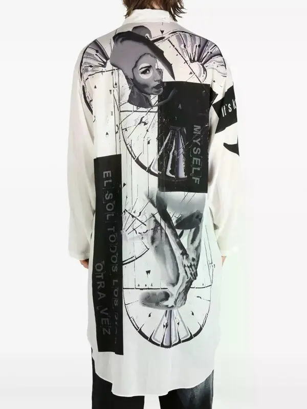 Yohji Yamamoto Printed Shirt