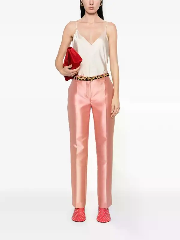 Alberta Ferretti Satin Trousers