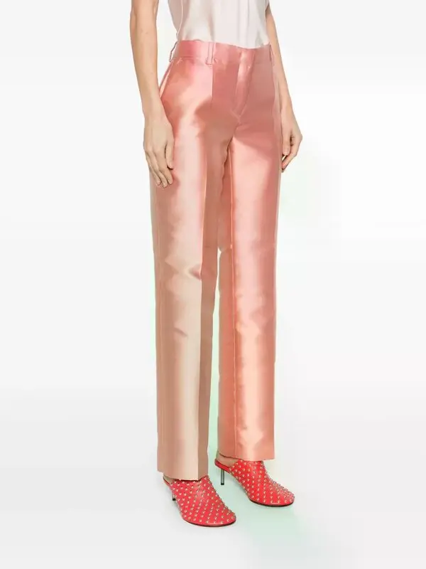 Alberta Ferretti Satin Trousers