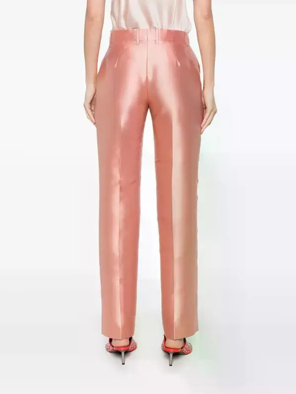 Alberta Ferretti Satin Trousers