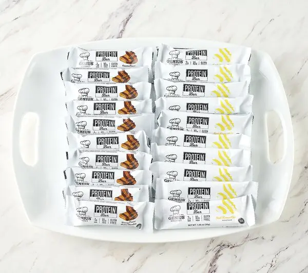 GENIUS GOURMET Count Individually Wrapped Protein Bars