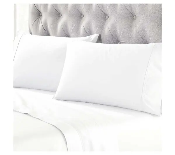 SUPERIOR 2pc Gina Organic Cotton Pillowcases Se T- Standard - One-color