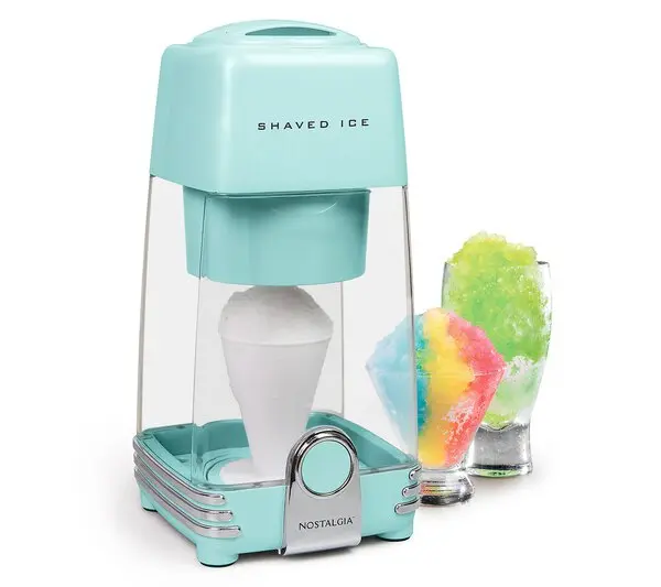 NOSTALGIA Electric Shaved Ice & Snow Cone Maker - One-color