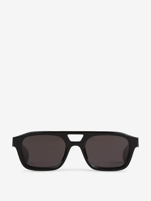 Alexander McQueen T-bar Aviator Sunglasses - Straight Jeans