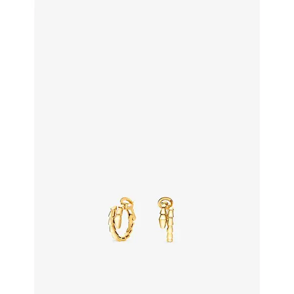 BVLGARI Serpenti Viper Earrings - Yellow Gold