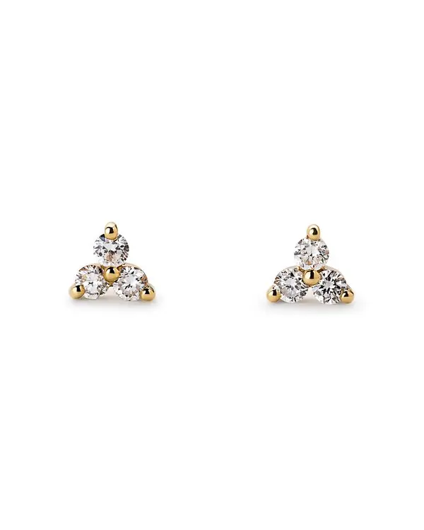 ANA LUISA Lab-grown Diamond Stud Earrings - Gold
