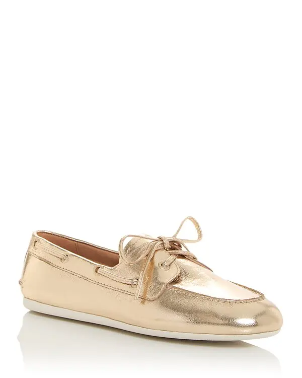 Sperry Slimboat Boat Shoes - Gold