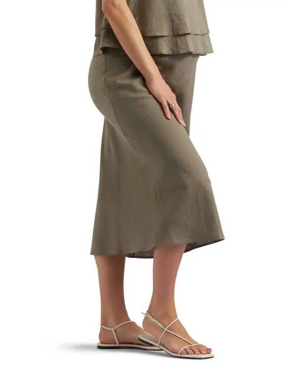 RIPE MATERNITY Debbie Linen Skirt