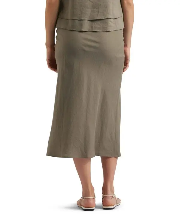 RIPE MATERNITY Debbie Linen Skirt