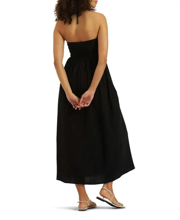 RIPE MATERNITY Evie Crochet Dress - Black