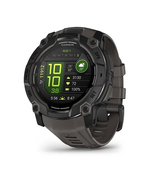 GARMIN Instinct 3 50mm Amoled Smartwatch - Black