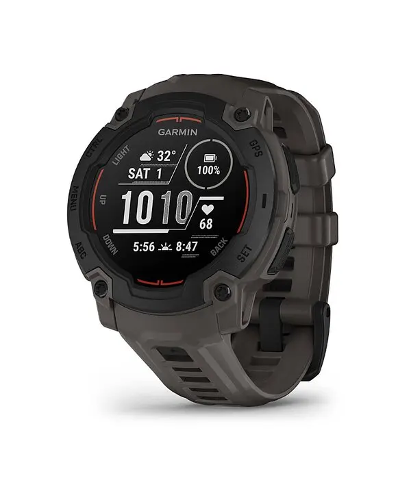GARMIN Instinct E Smartwatch, 45mm - Black/charcoal