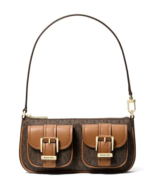 Michael Kors Zoe Small Convertible Pochette - Brown/acorn
