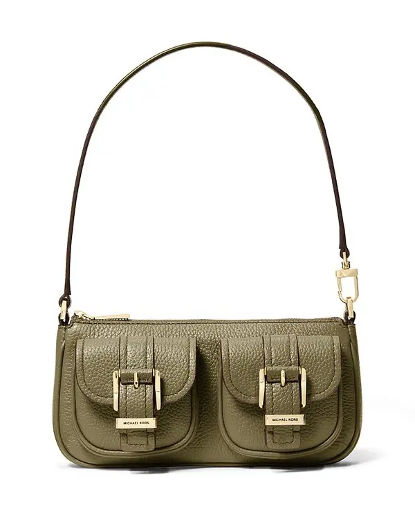Michael Kors Zoe Small Convertible Pochette - Safari Green