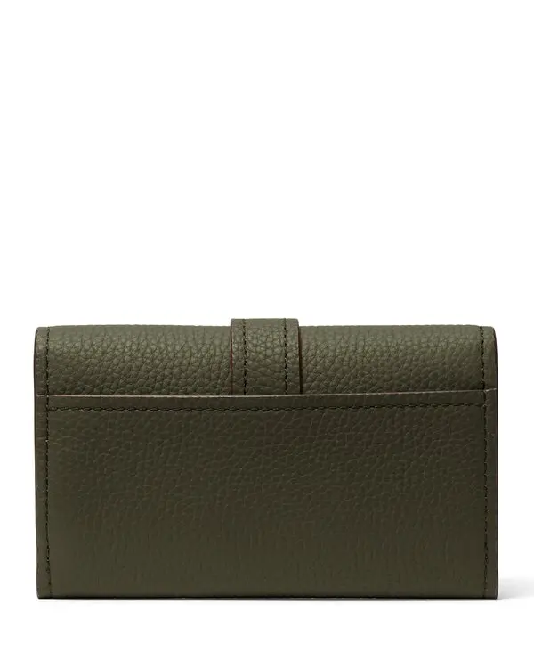 Michael Kors Nolita Medium Flap Trifold Wallet - Ivy