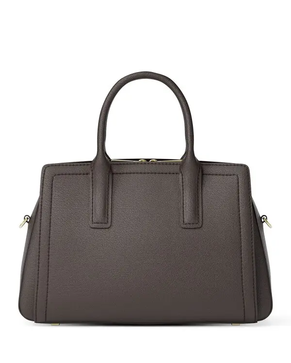 Michael Kors Laila Small Satchel - Black/gold