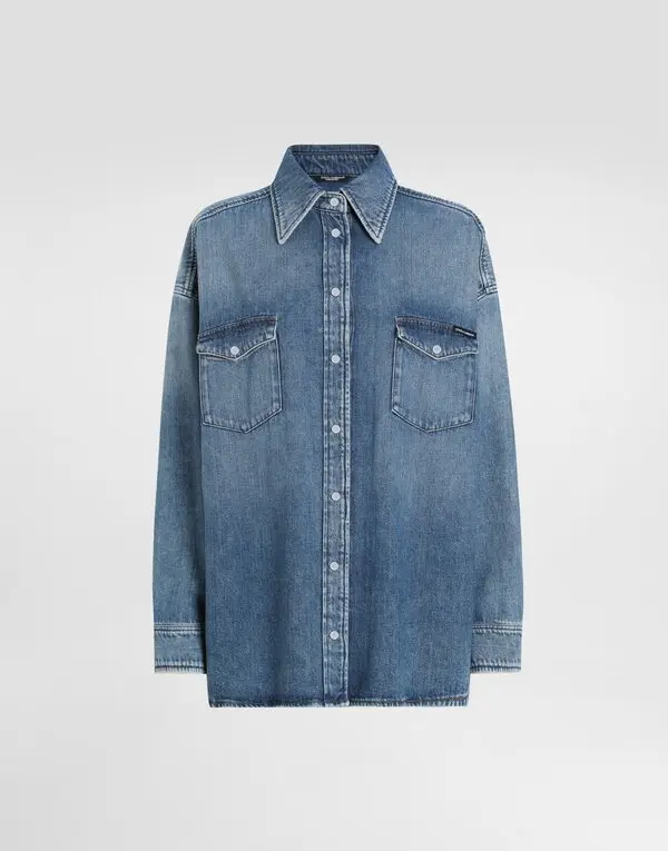 Dolce & Gabbana Oversize Denim Shirt