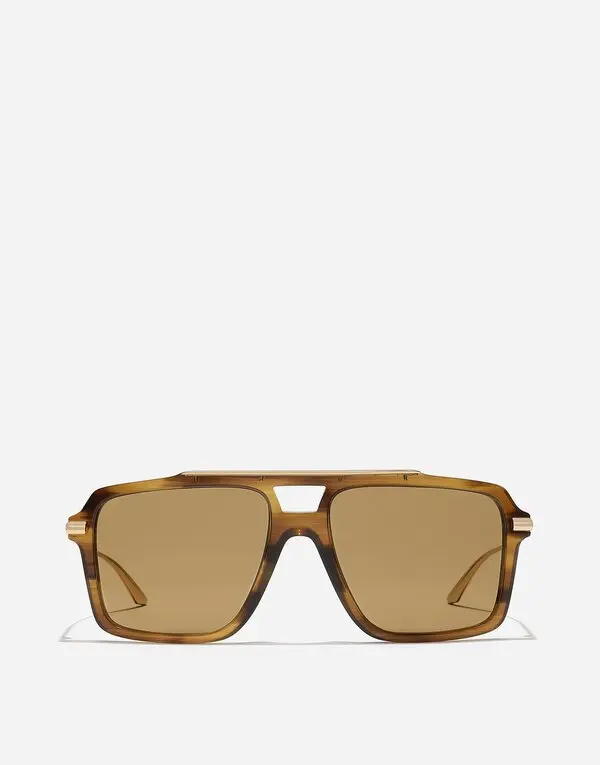 Dolce & Gabbana Classic Sunglasses - Striped Ochre
