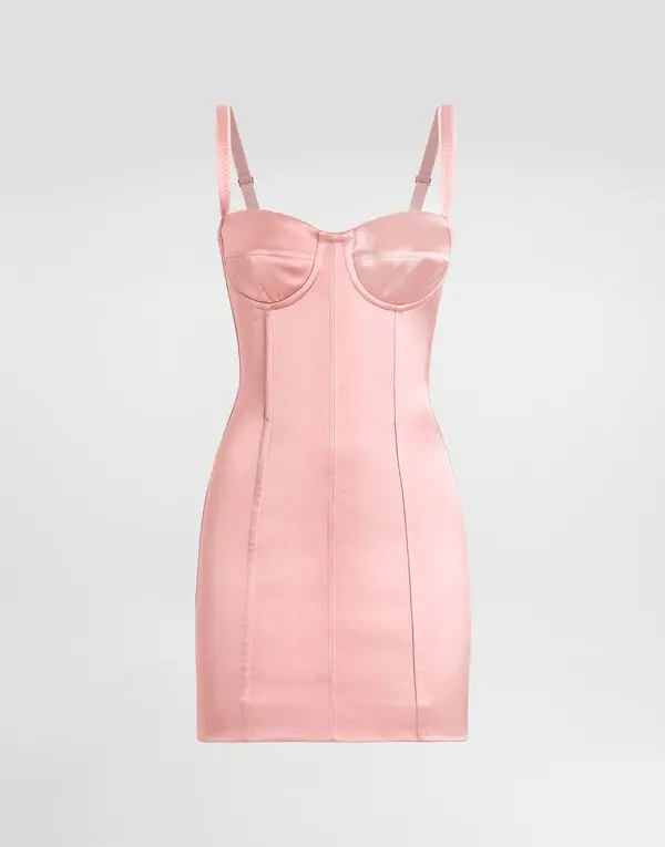 Dolce & Gabbana Short Corset Dress - Pink