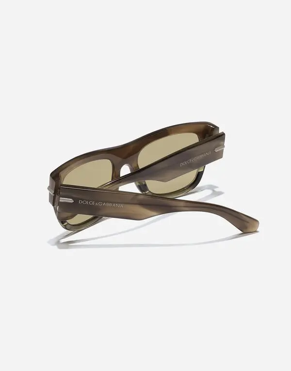 Dolce & Gabbana Dg Signature Sunglasses - Havana Green