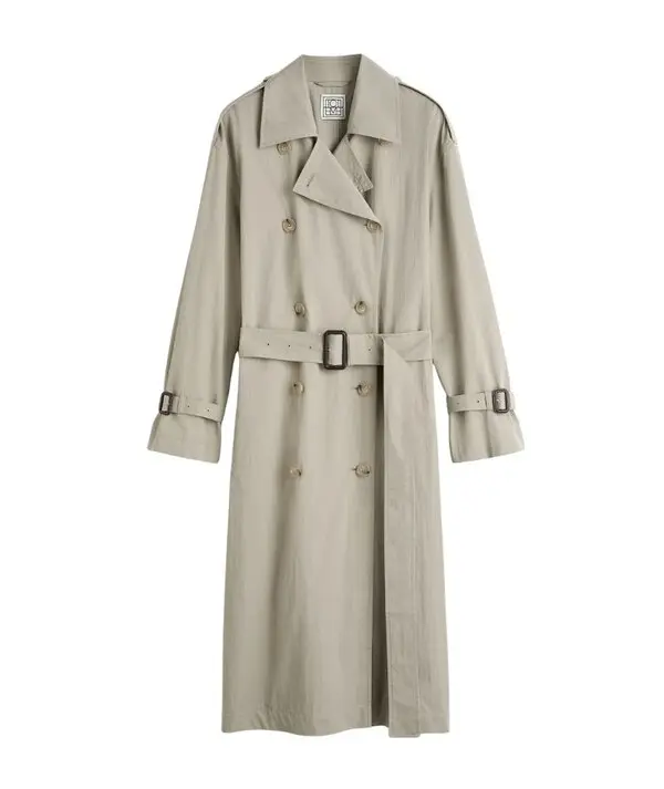 TOTEME Garderob Trench - Clay