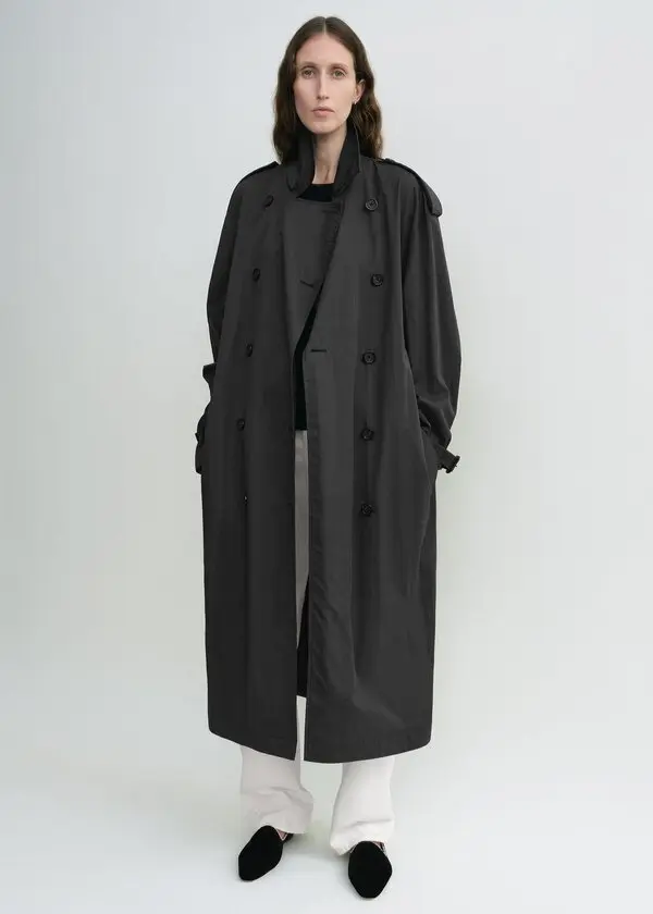 TOTEME Garderob Cotton Trench Coat