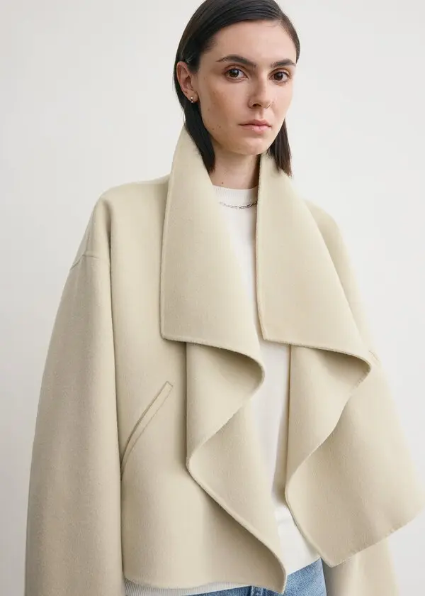 TOTEME Signature Doublé Jacket - Creme