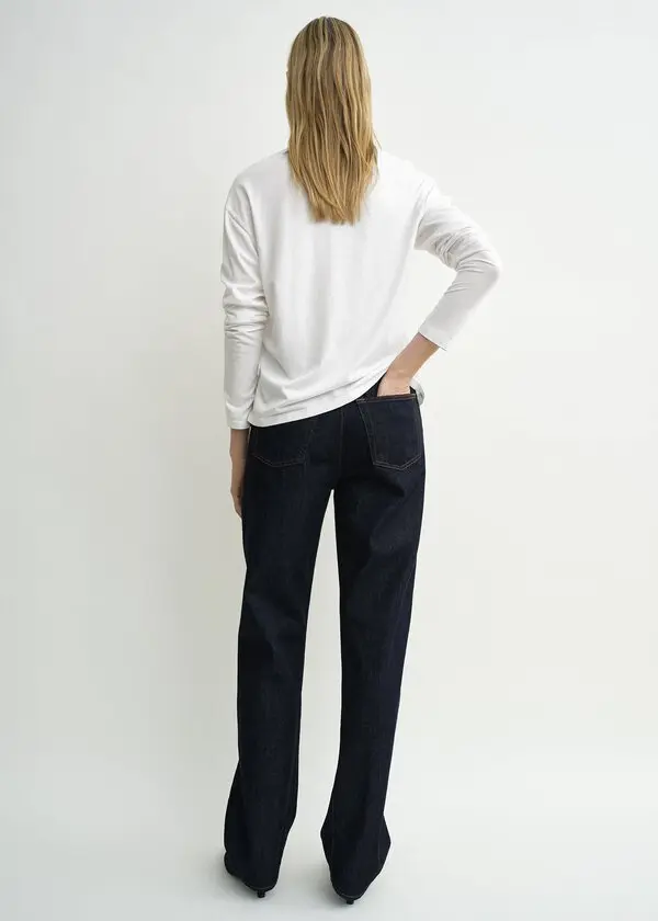 TOTEME Twisted Seam Full-length Jeans