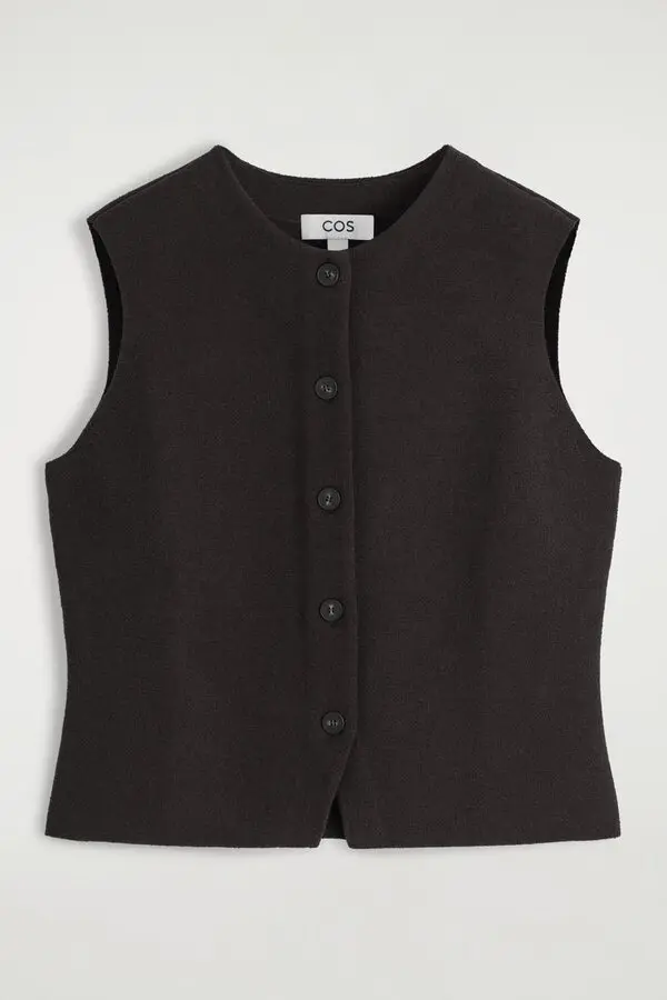 Cos Knitted Cotton Vest