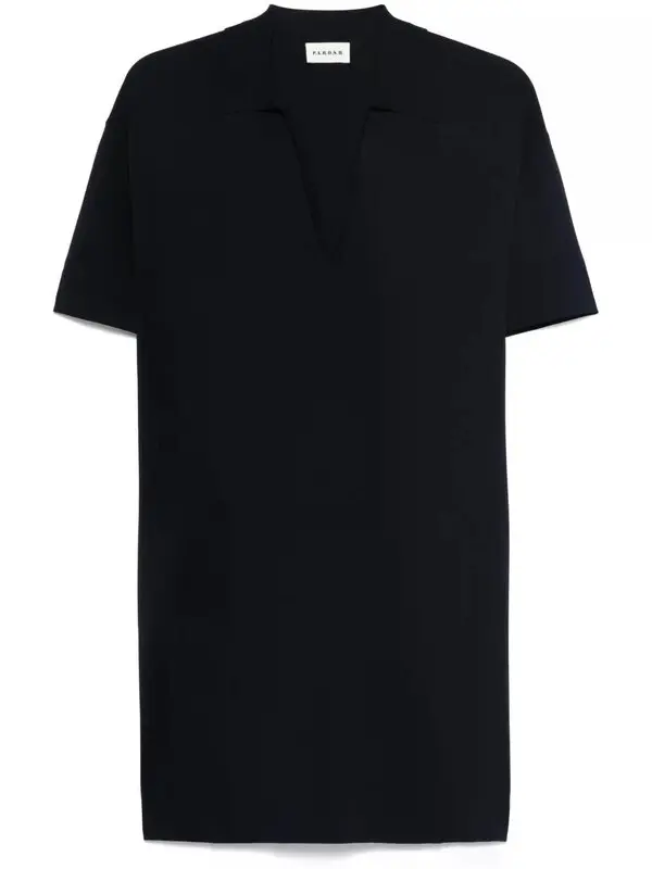 P.a.r.o.s.h Roma Mini T-shirt Dress - Blue
