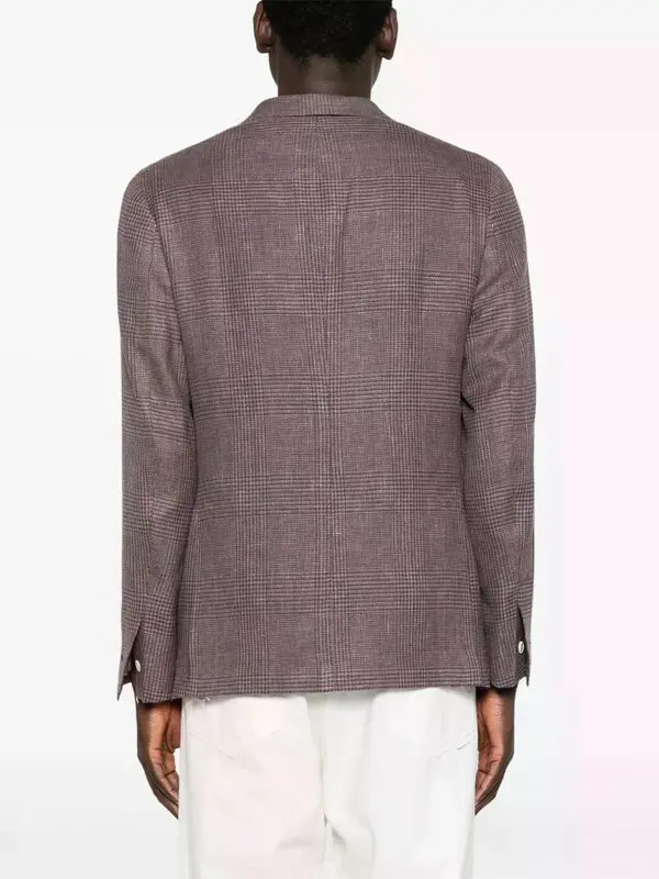 Eleventy Checked Blazer