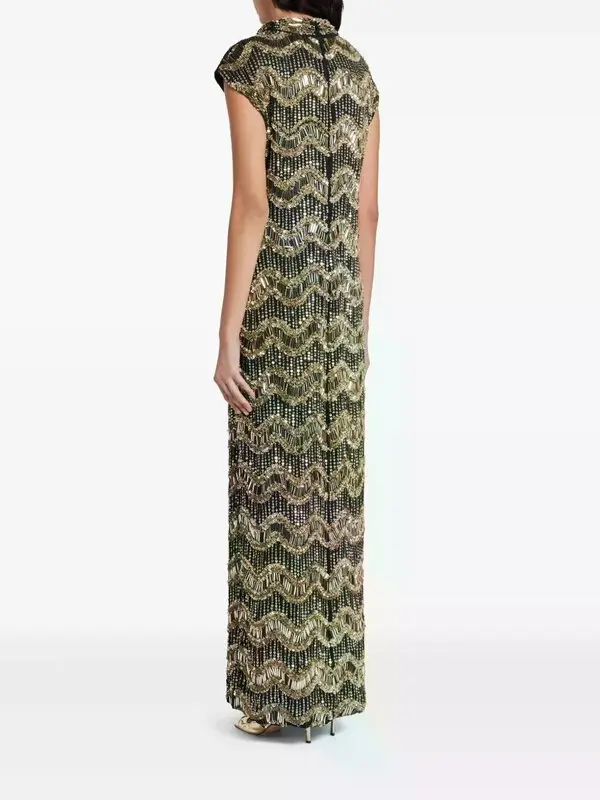 ILTA All-over Embroidered Maxi Dress