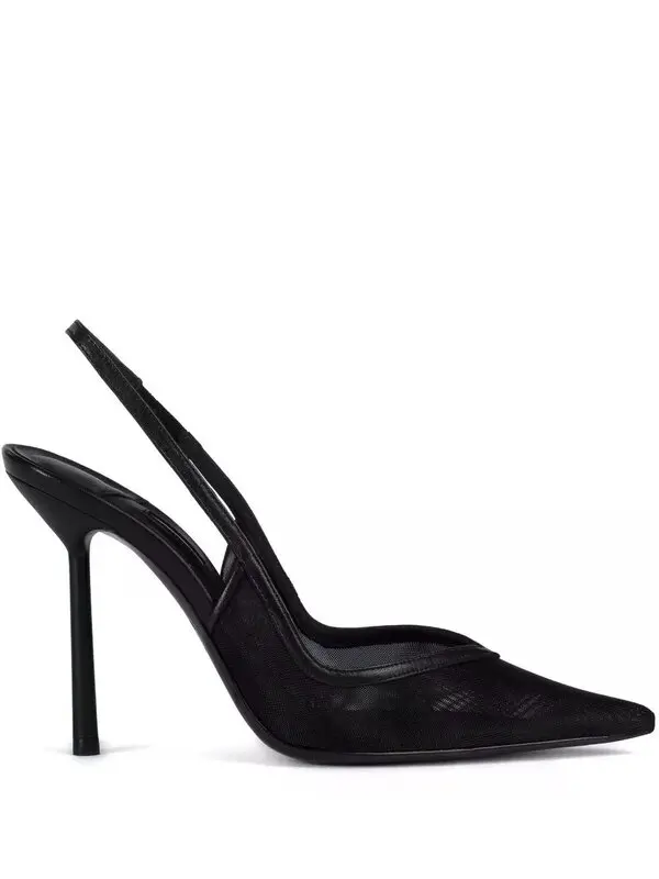 LE SILLA 100mm Vivienne Pumps - Black