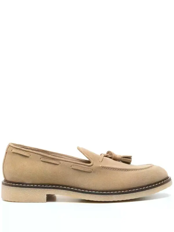 Eleventy Suede Loafers
