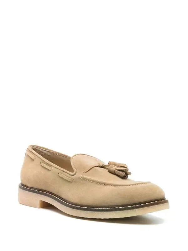 Eleventy Suede Loafers
