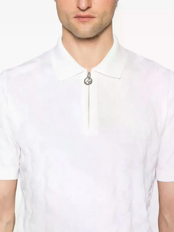 Stefano Ricci Jacquard Polo Shirt