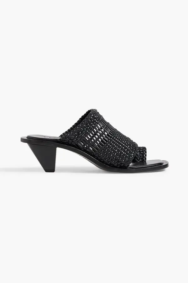 A.emery Penni Woven Leather Sandals