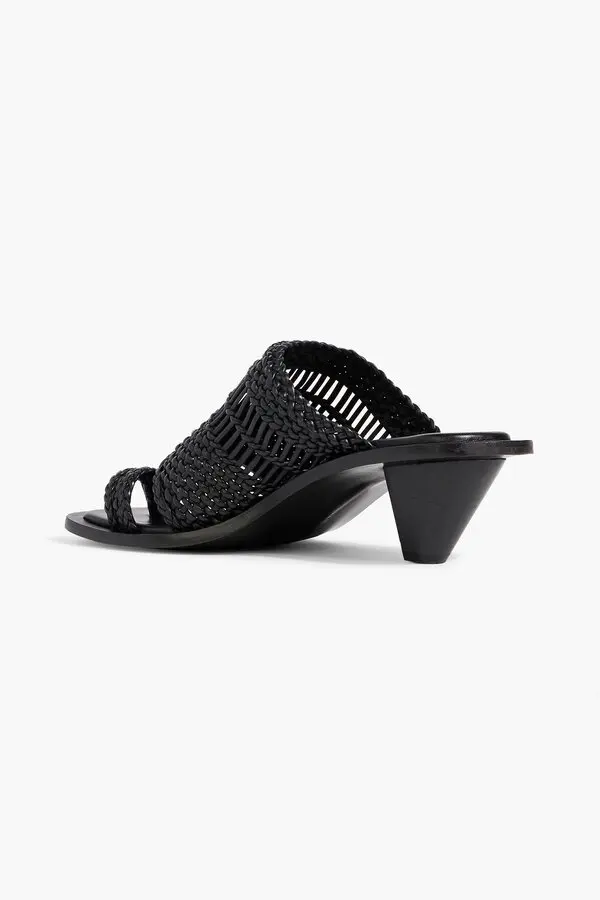 A.emery Penni Woven Leather Sandals