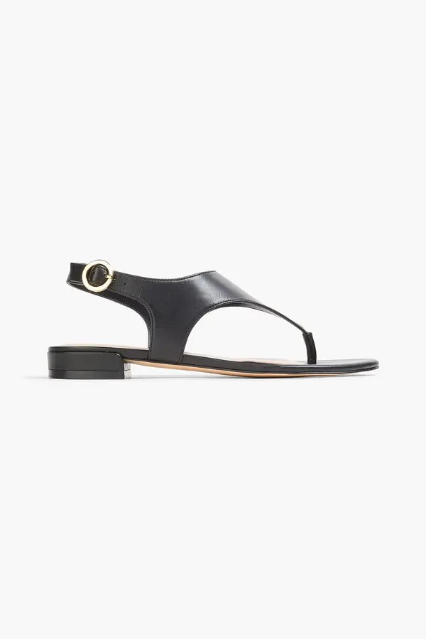 STUART WEITZMAN Santorini Leather Slingback Sandals