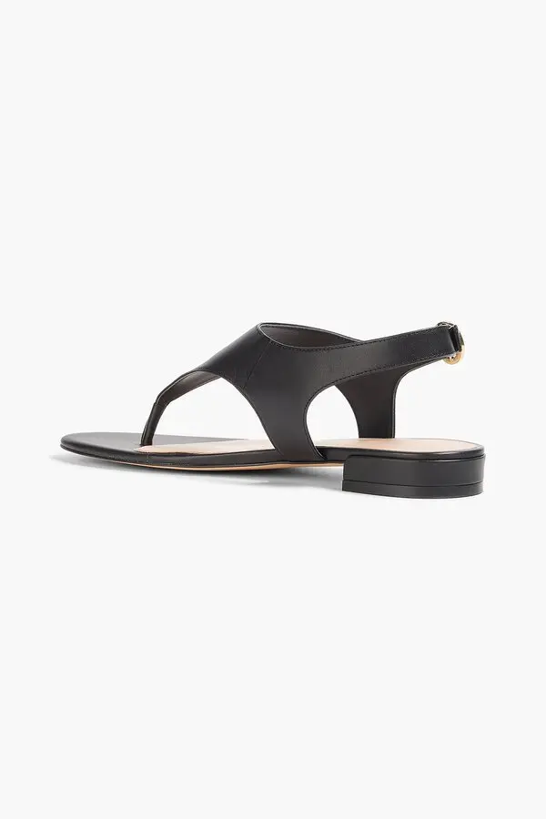 STUART WEITZMAN Santorini Leather Slingback Sandals