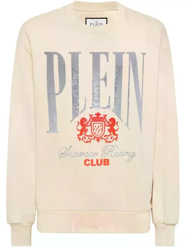 Philipp Plein Racing Club Sweatshirt - Neutrals
