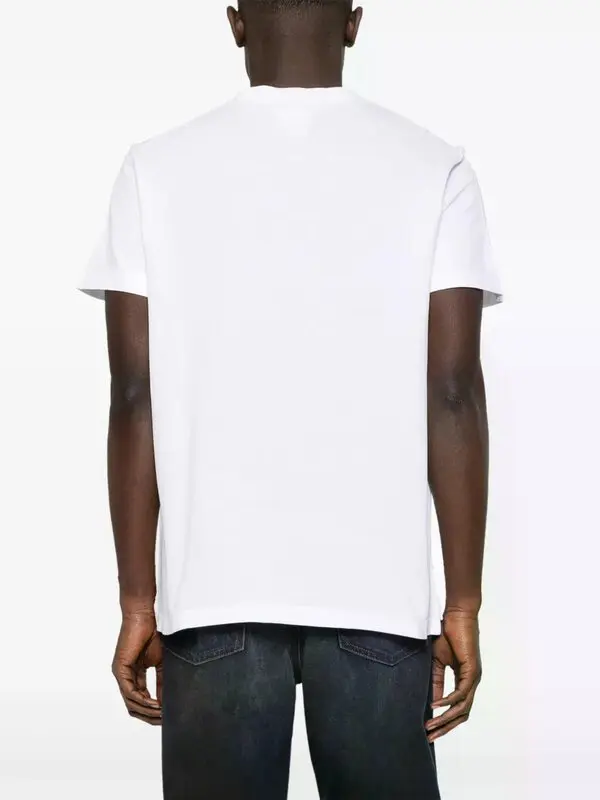 Dsquared2 Rubberised Logo-print T-shirt - White