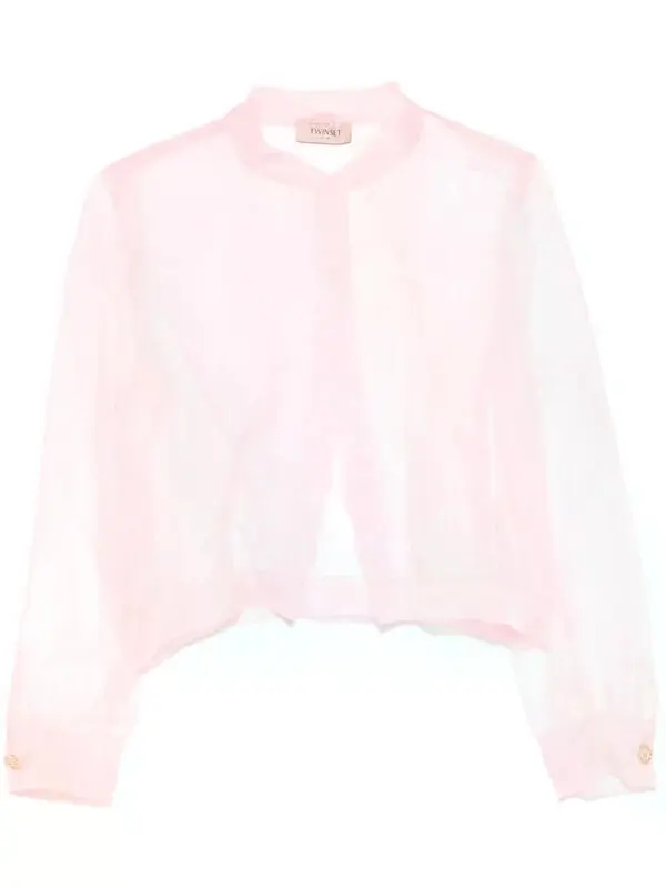TWINSET Organza Jacket - Pink