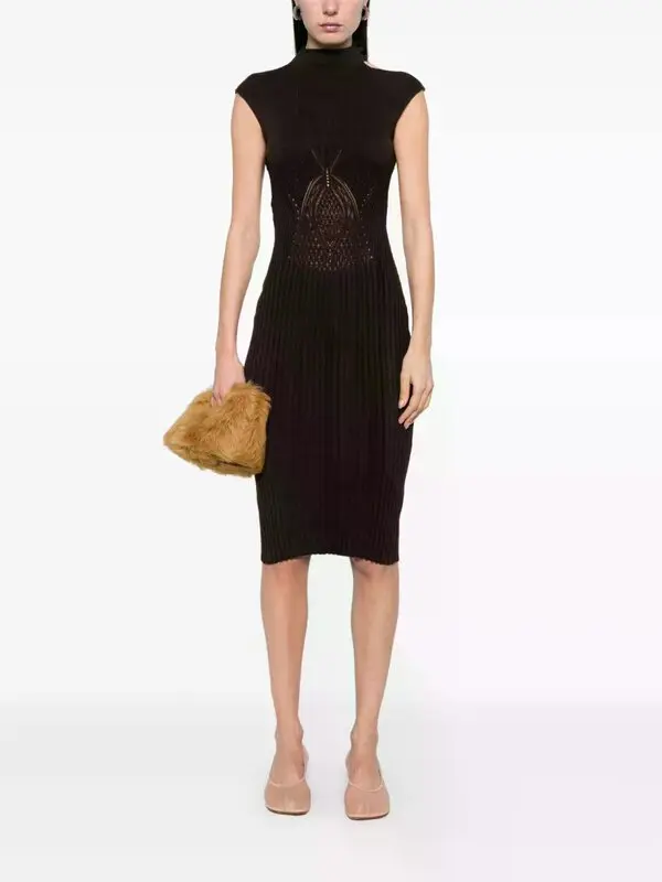 ISA BOULDER Raven Midi Dress