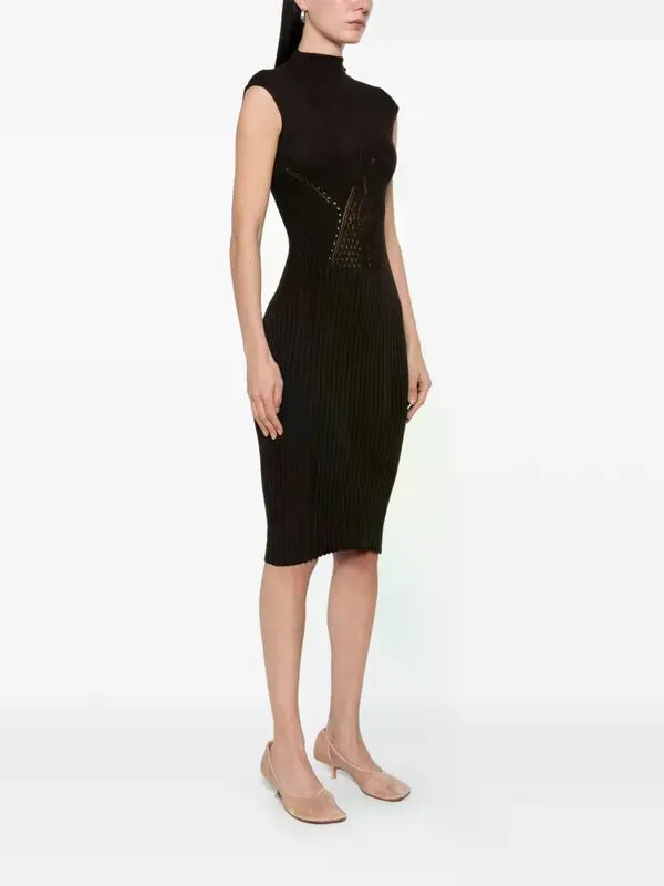 ISA BOULDER Raven Midi Dress