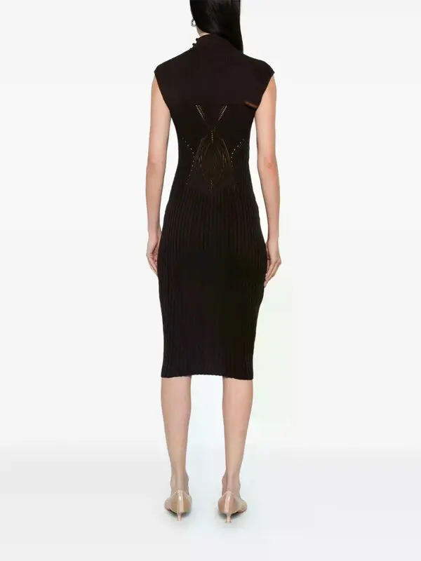 ISA BOULDER Raven Midi Dress