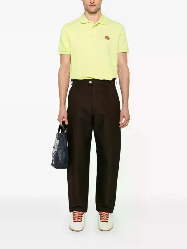 Kenzo Cotton Tapered Trousers
