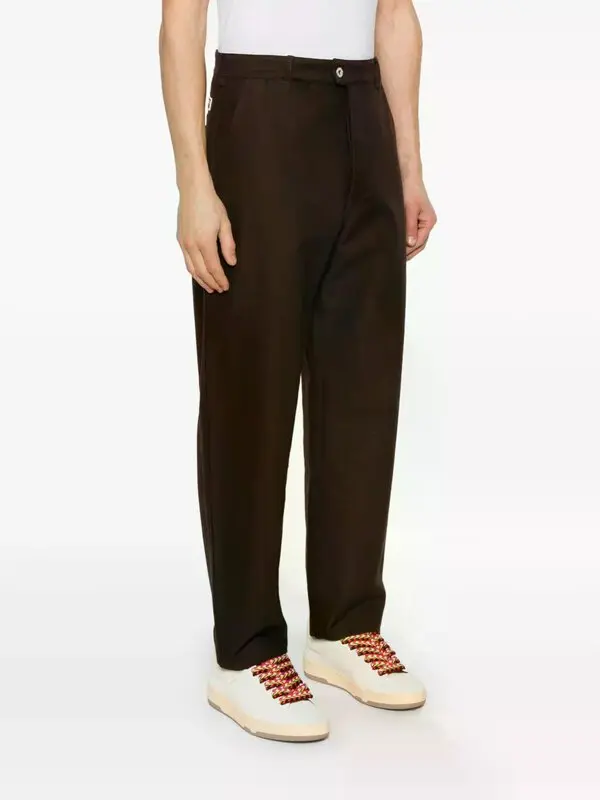 Kenzo Cotton Tapered Trousers